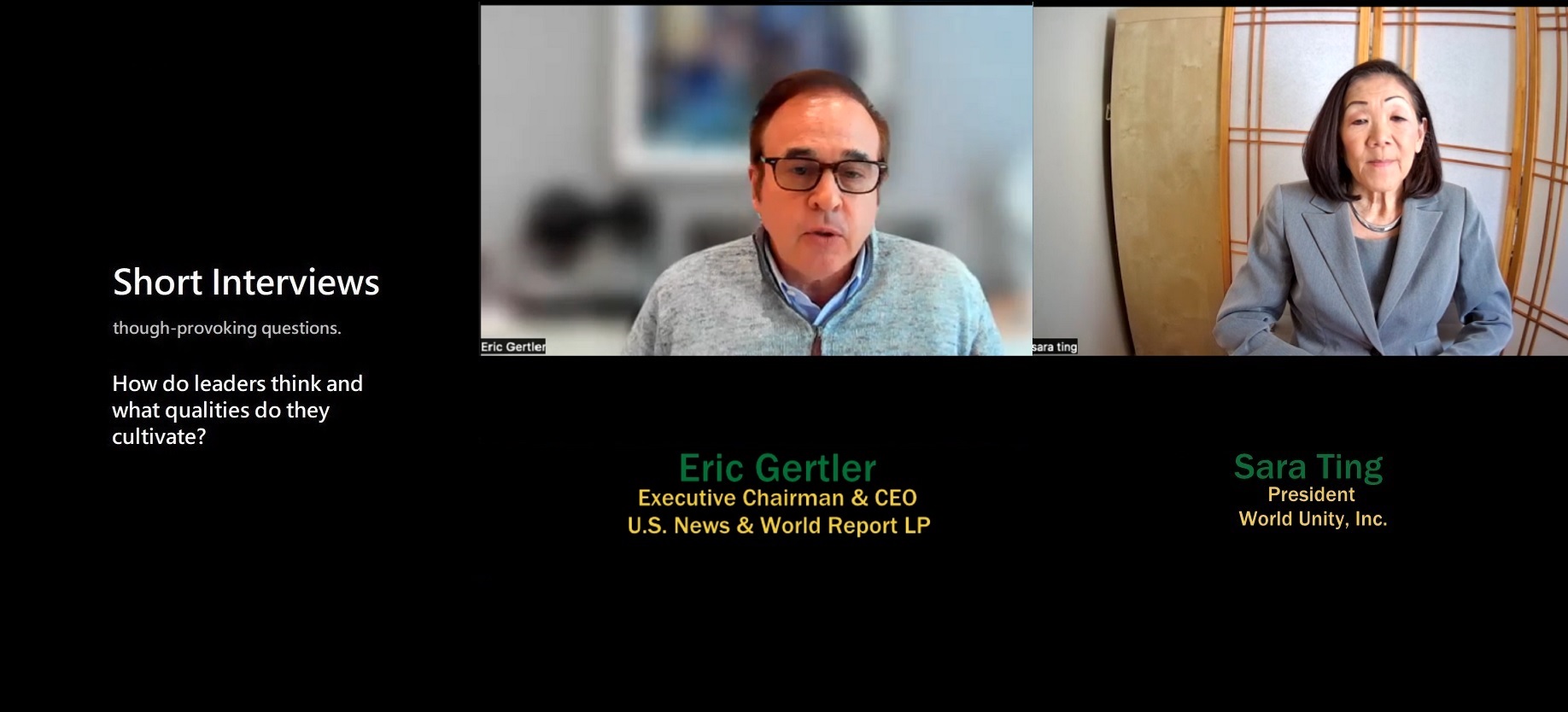 World Unity, Inc. | 2022